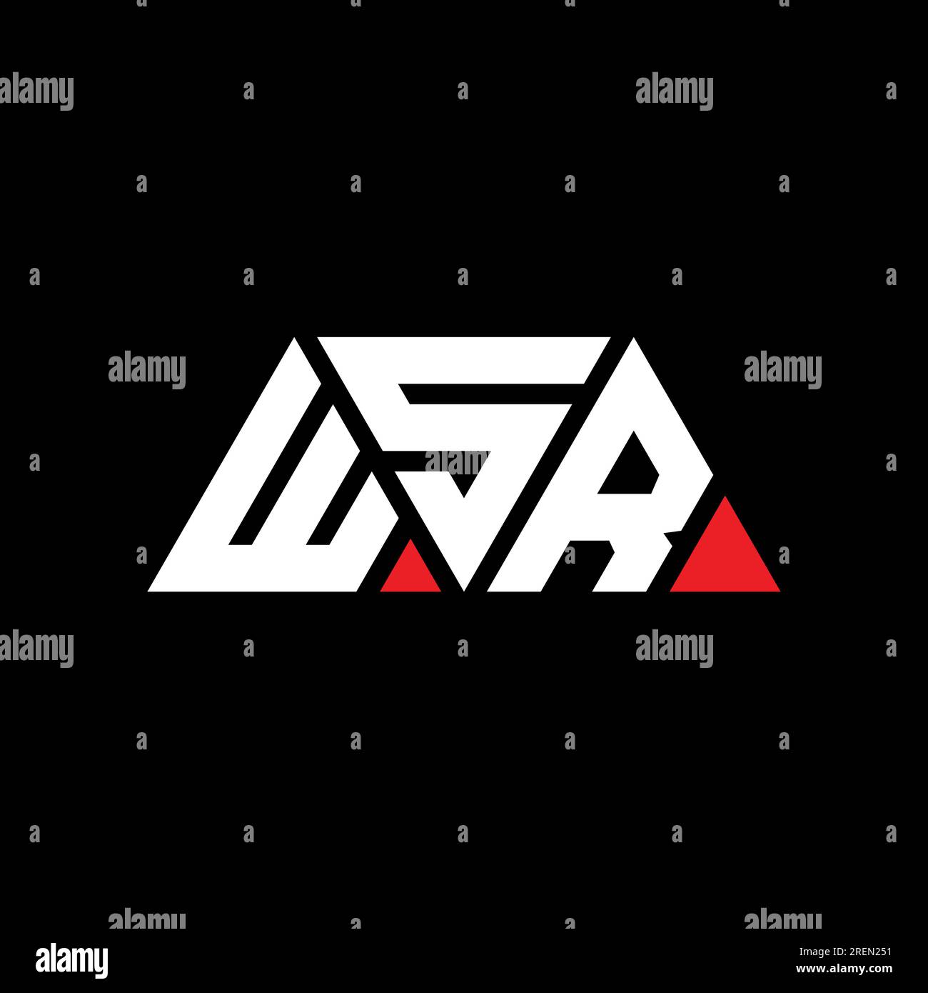 Wsr logo design hi-res stock photography and images - Alamy