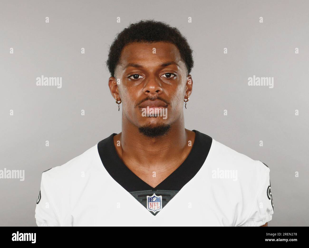This is a 2023 photo of Adrian Frye of the New Orleans Saints NFL ...