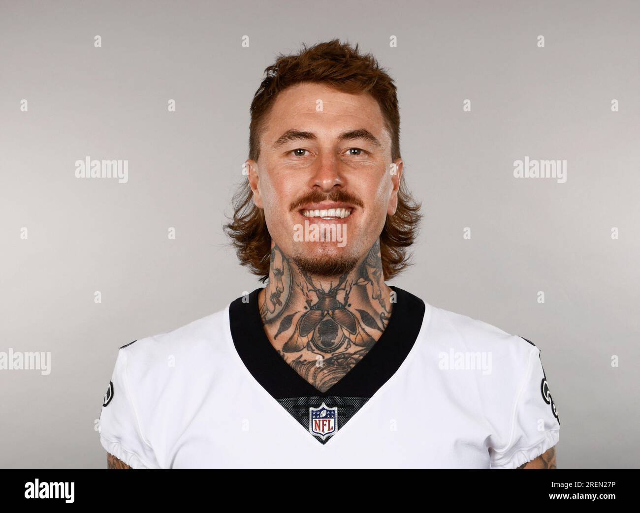 This is a 2023 photo of Lou Hedley of the New Orleans Saints NFL ...