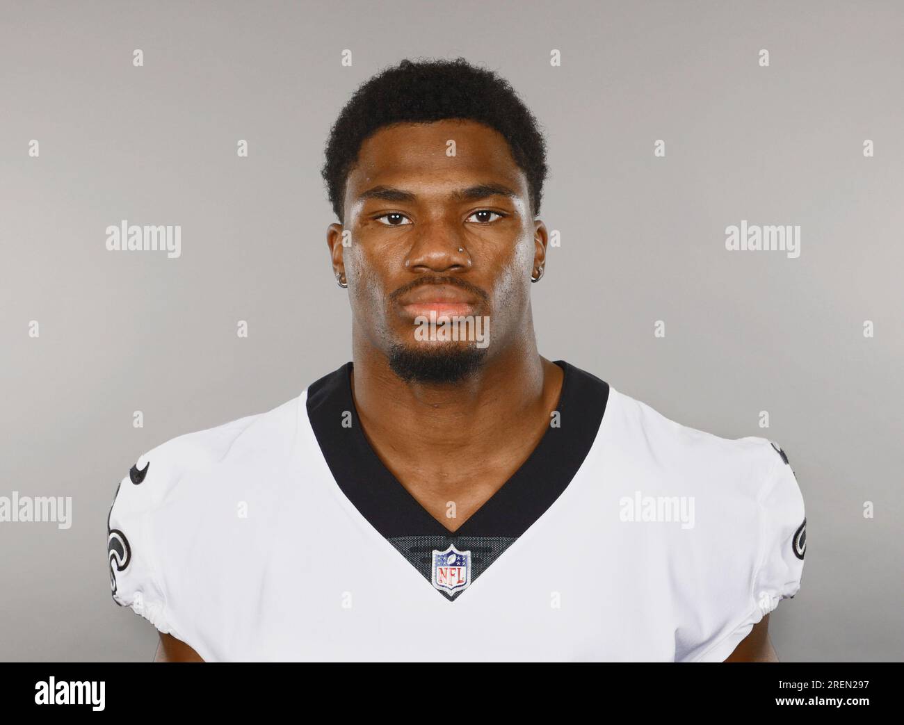 This is a 2023 photo of Anfernee Orji of the New Orleans Saints NFL ...