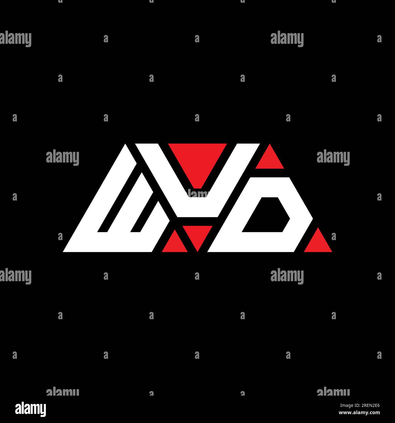 Wud logo design Stock Vector Images - Alamy