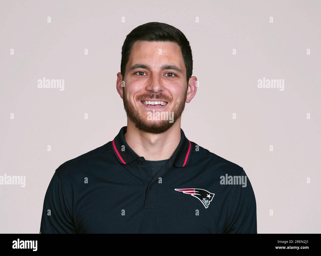 This is a 2023 photo of Zach Gerber of the New England Patriots NFL ...