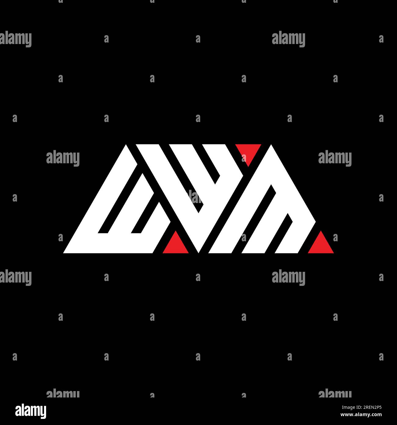 Wwm alphabet Stock Vector Images - Alamy