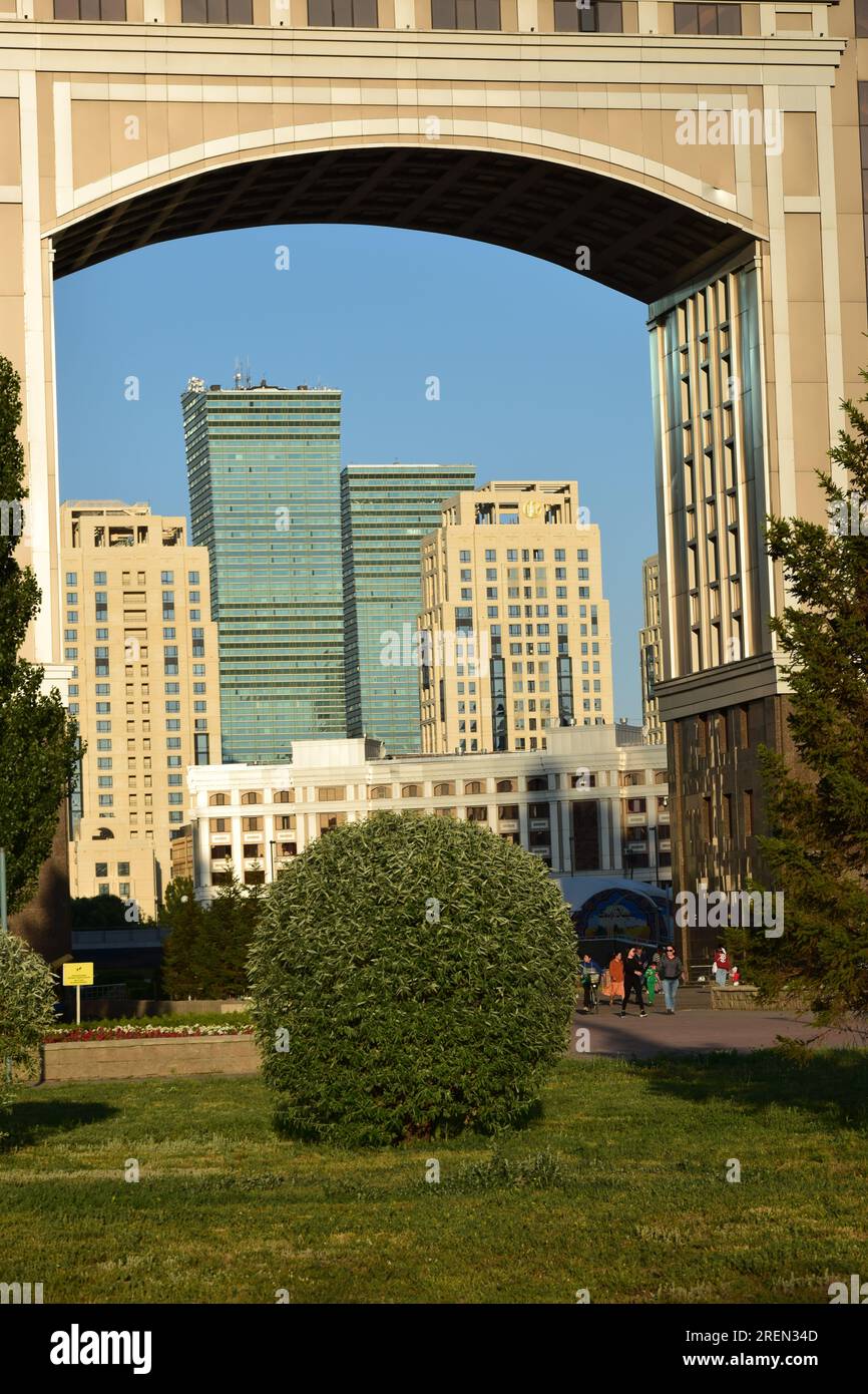 Astana (Nur-Sultan), Kazakhstan – Modern architecture in Astana (Nur ...