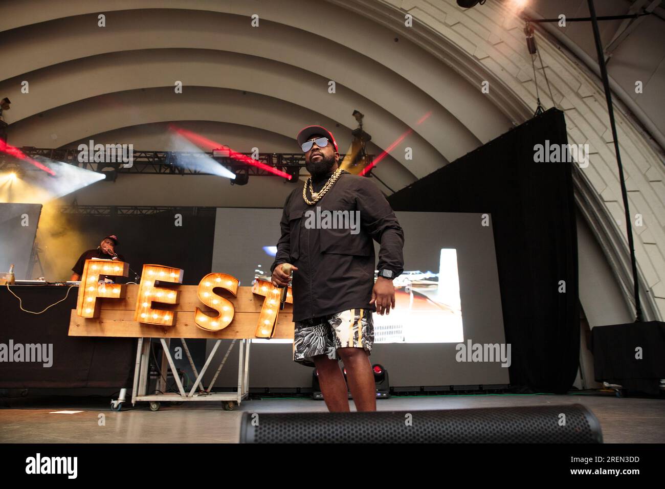 Toronto, Canada. 28th July, 2023. Rapper Big Boi (Outkast) performs at ...
