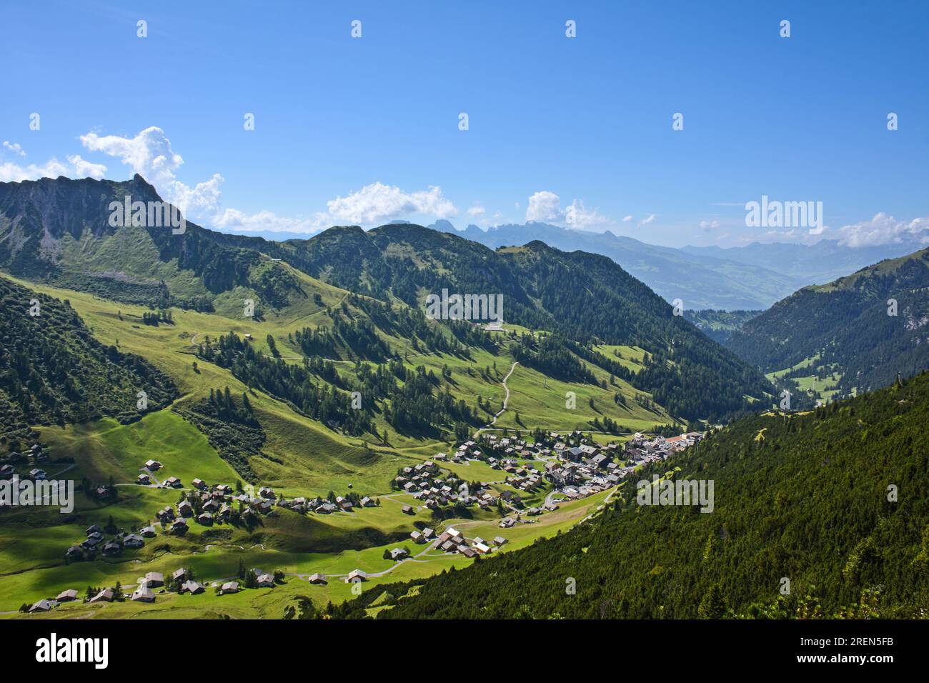The Valley of Malbun, Liechtenstein Stock Photo - Alamy