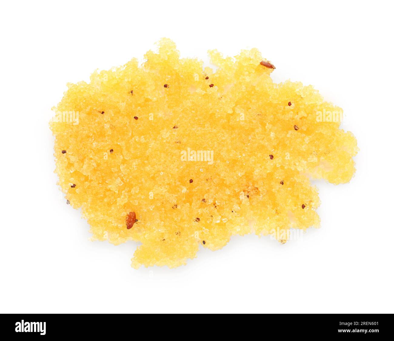 Heap of body scrub on white background Stock Photo - Alamy