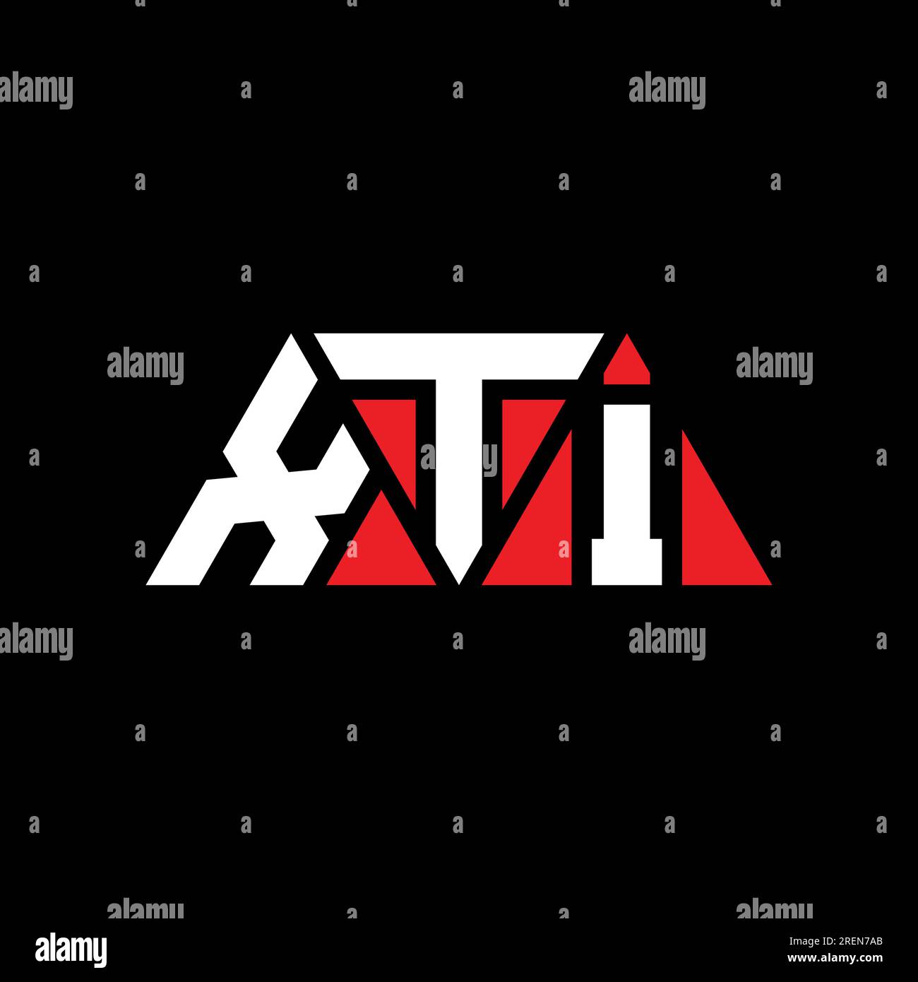 Xti logo design hi-res stock photography and images - Alamy