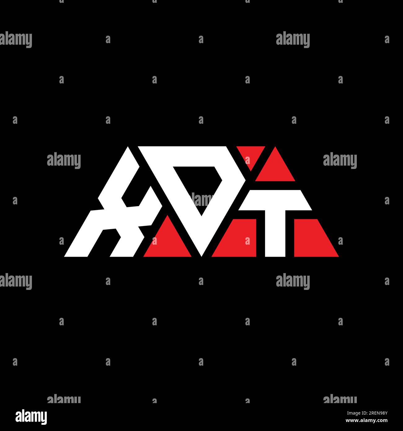 Xdt logo design hi-res stock photography and images - Alamy