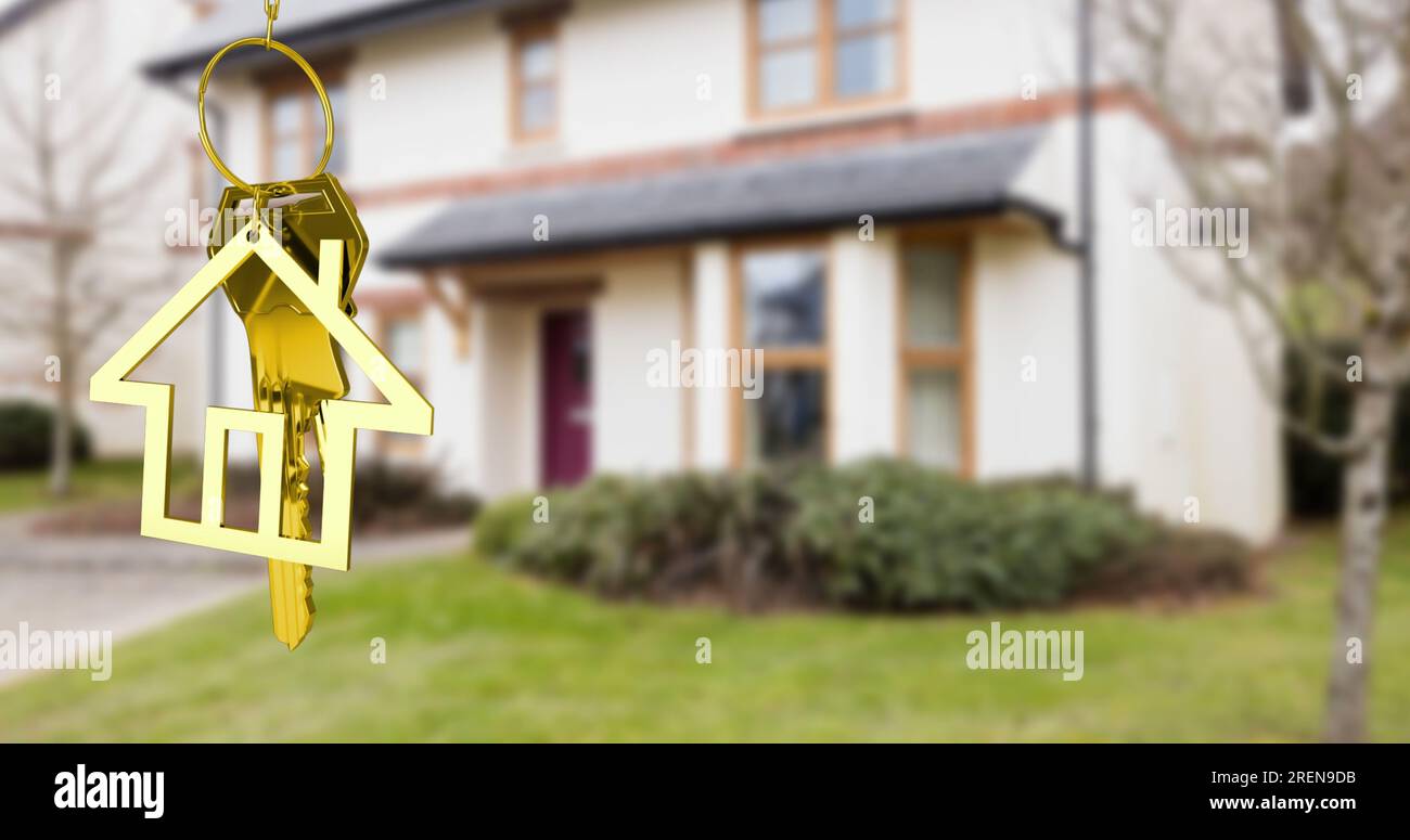 Animation gold house keys key hi-res stock photography and images - Alamy