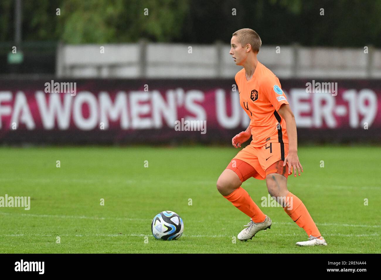 Isa Kardinaal (4) of The Netherlands pictured during a female soccer ...