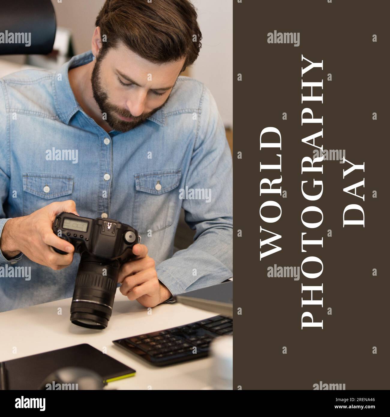 Looking back at camera hi-res stock photography and images - Alamy