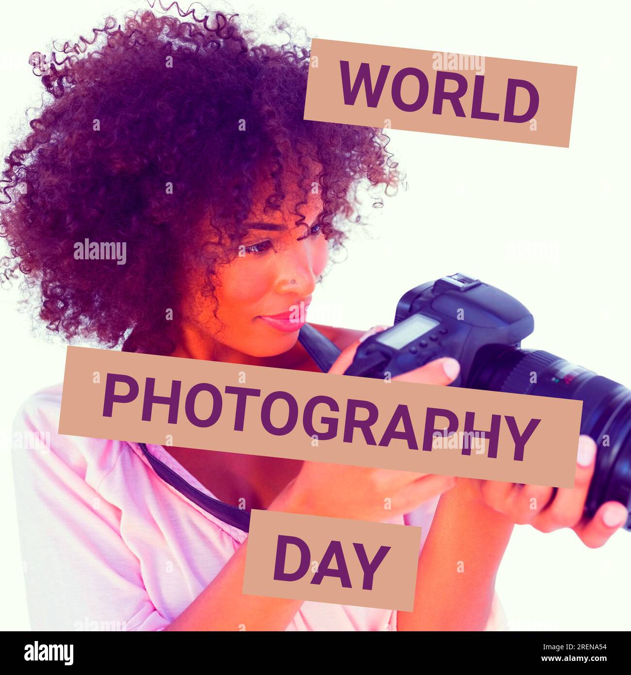 Looking back at camera hi-res stock photography and images - Alamy