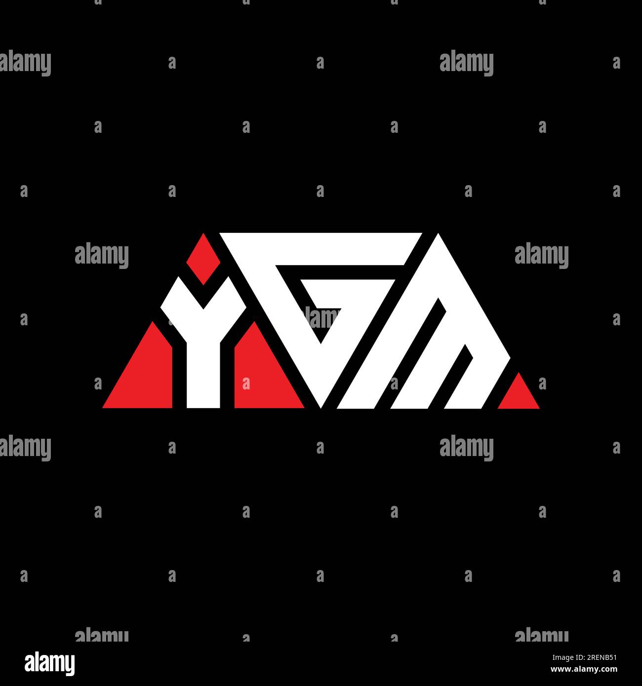 Ygm monogram logo hi-res stock photography and images - Alamy
