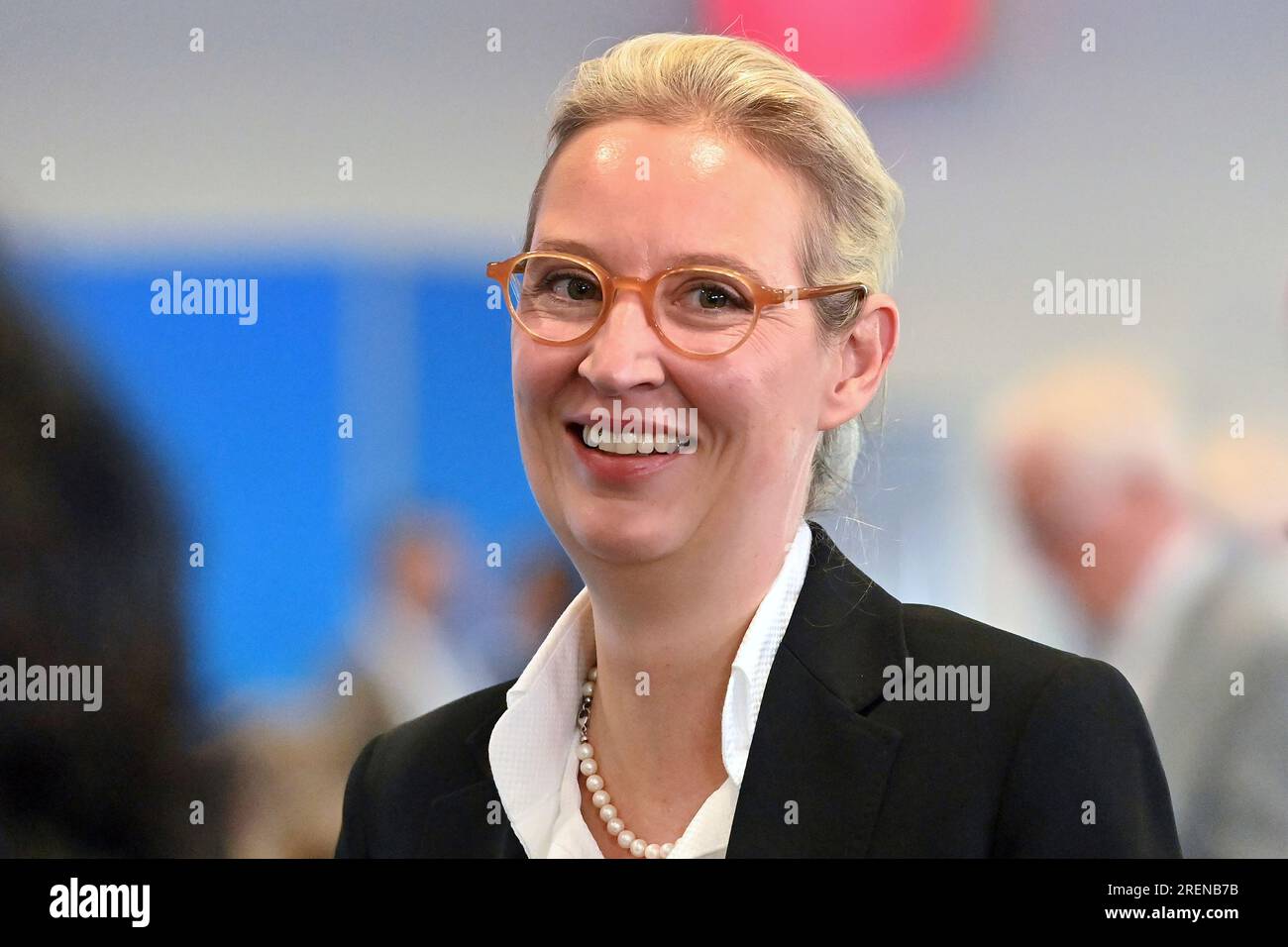 Magdeburg, Deutschland. 28th July, 2023. Alice WEIDEL, single image ...
