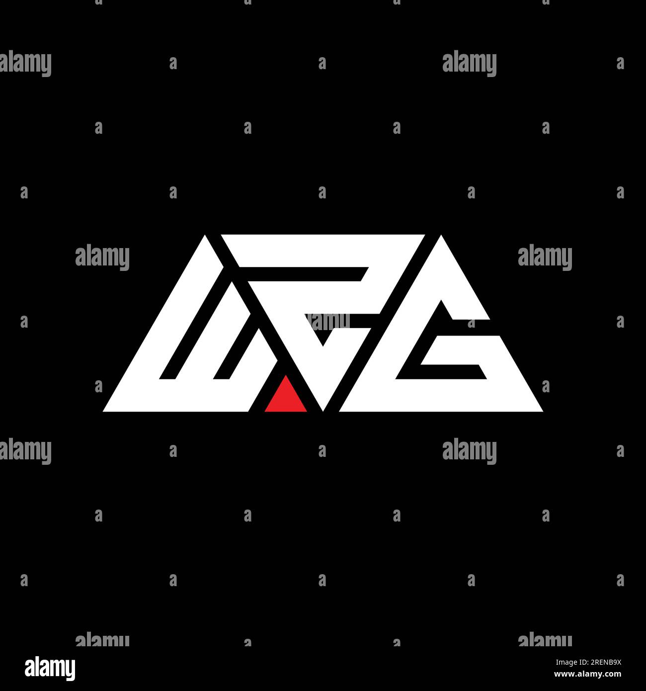 Wzg logo design hi-res stock photography and images - Alamy