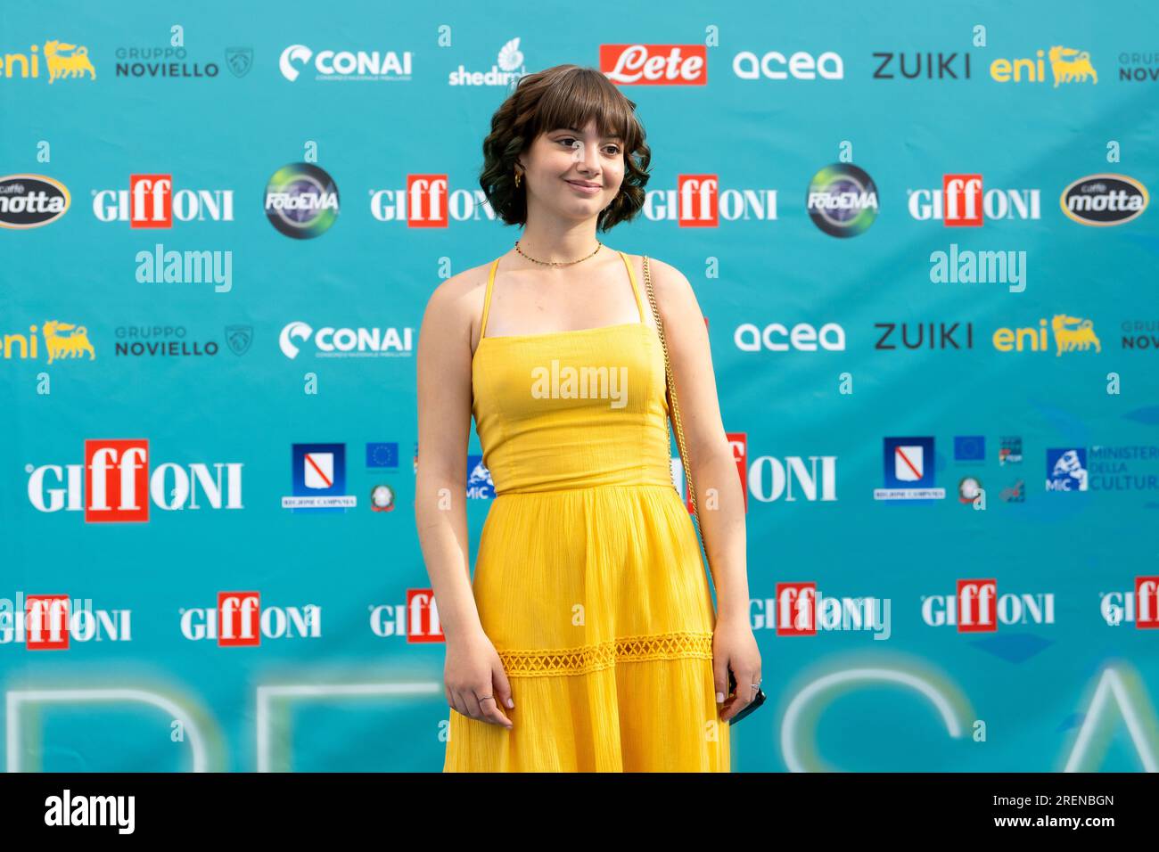 Giffoni Valle Piana, Salerno, Italy. 28th July, 2023. Italian actress ...