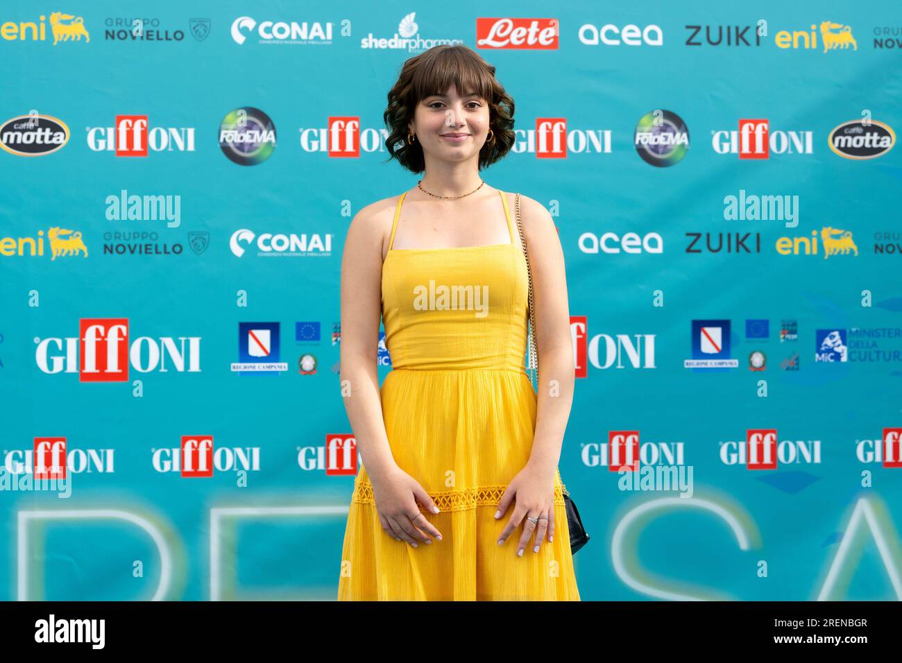 Giffoni Valle Piana, Salerno, Italy. 28th July, 2023. Italian actress ...
