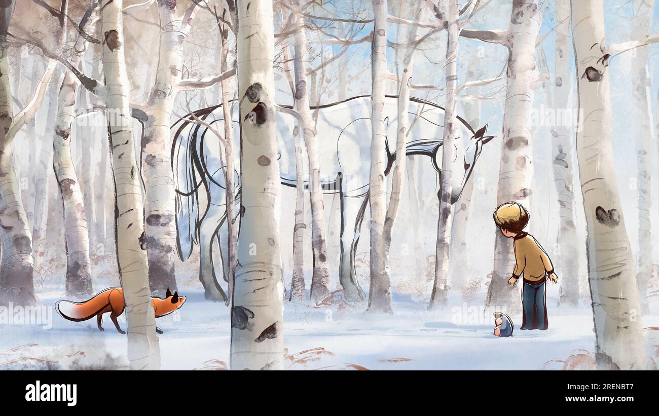 BOY, THE MOLE, THE FOX AND THE HORSE, THE (2022) -Original title: THE ...