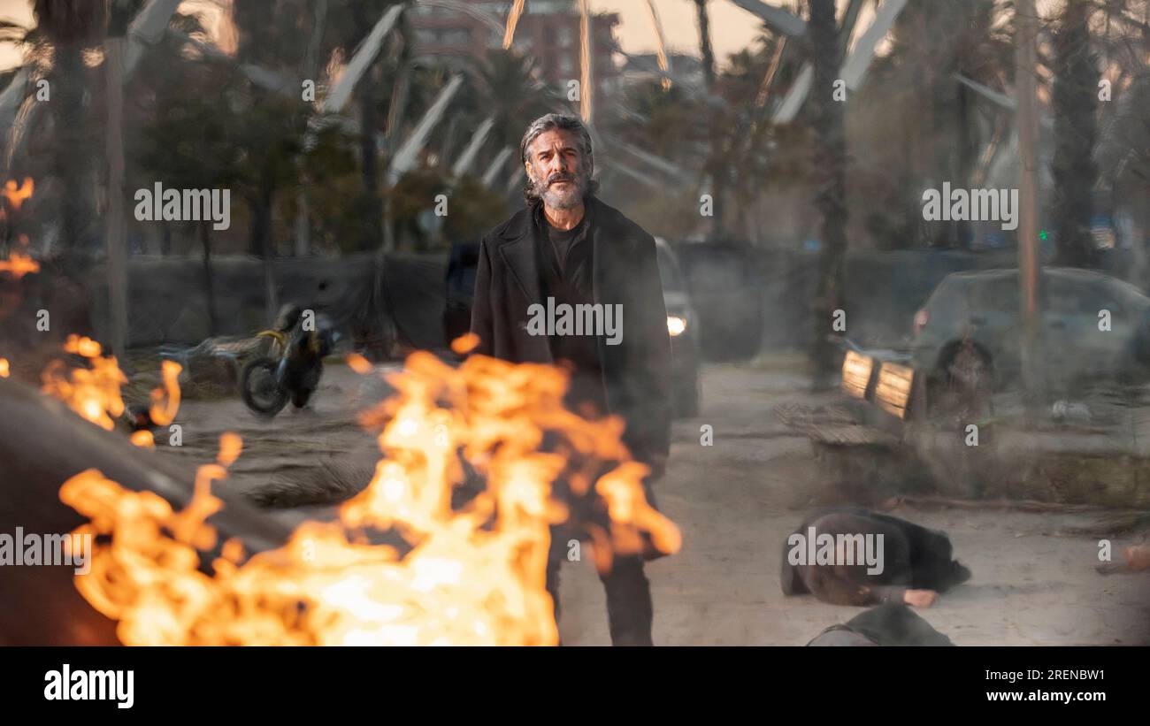 LEONARDO SBARAGLIA in BIRD BOX BARCELONA (2023), directed by ALEX ...