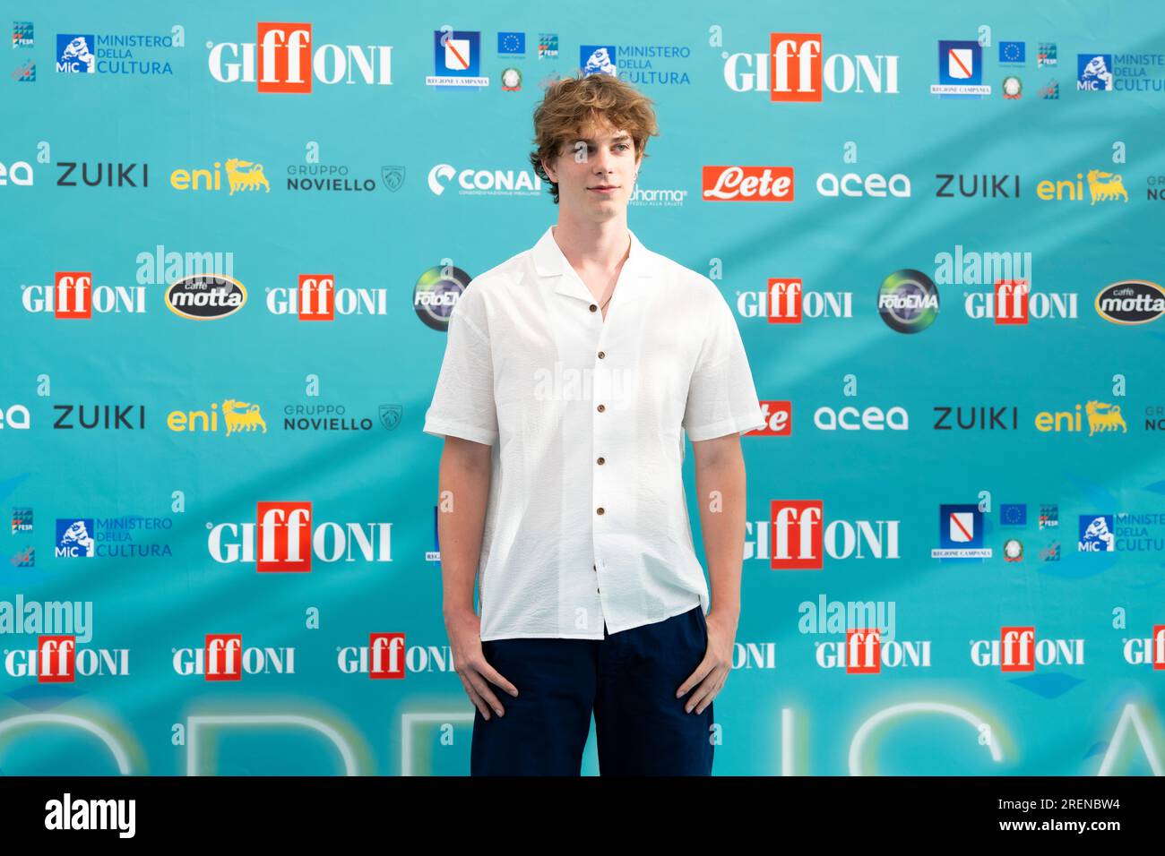 Giffoni Valle Piana, Salerno, Italy. 28th July, 2023. Italian actor ...