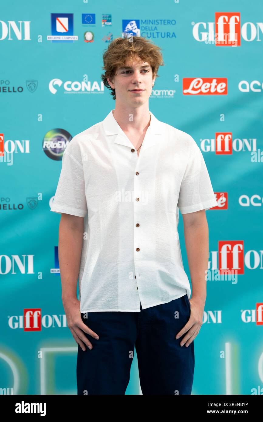 Giffoni Valle Piana, Salerno, Italy. 28th July, 2023. Italian actor ...