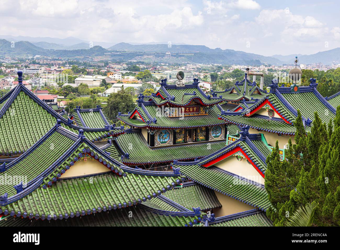Puli, Taiwan - May 26, 2023: Inside the Baohu Temple of Dimu ...