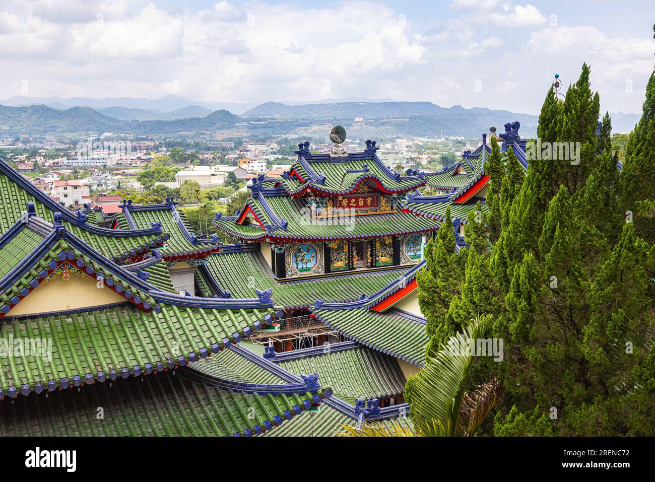 Puli, Taiwan - May 26, 2023: Inside the Baohu Temple of Dimu ...