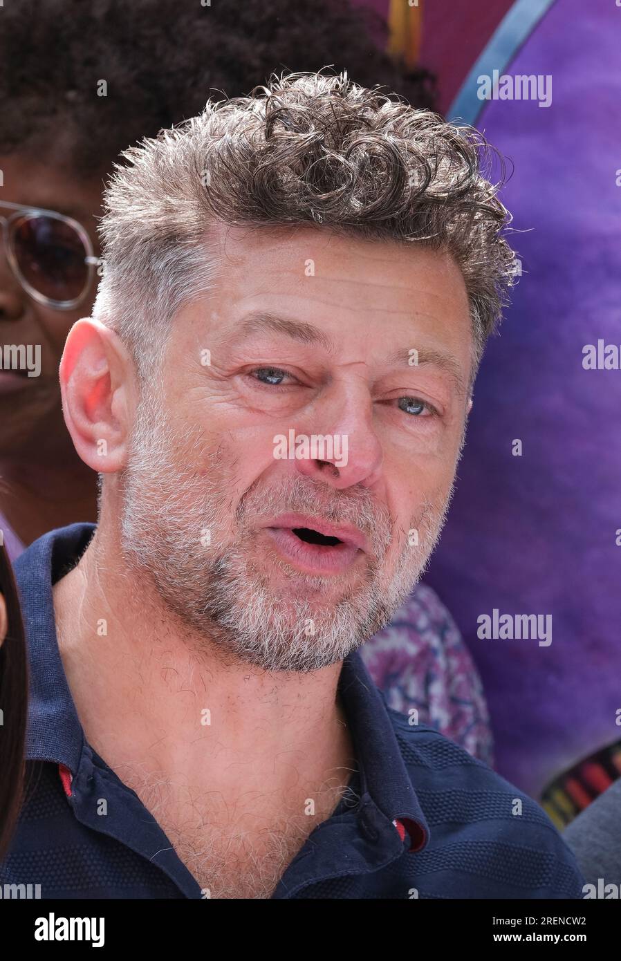 Andy serkis portrait actor hi-res stock photography and images - Alamy
