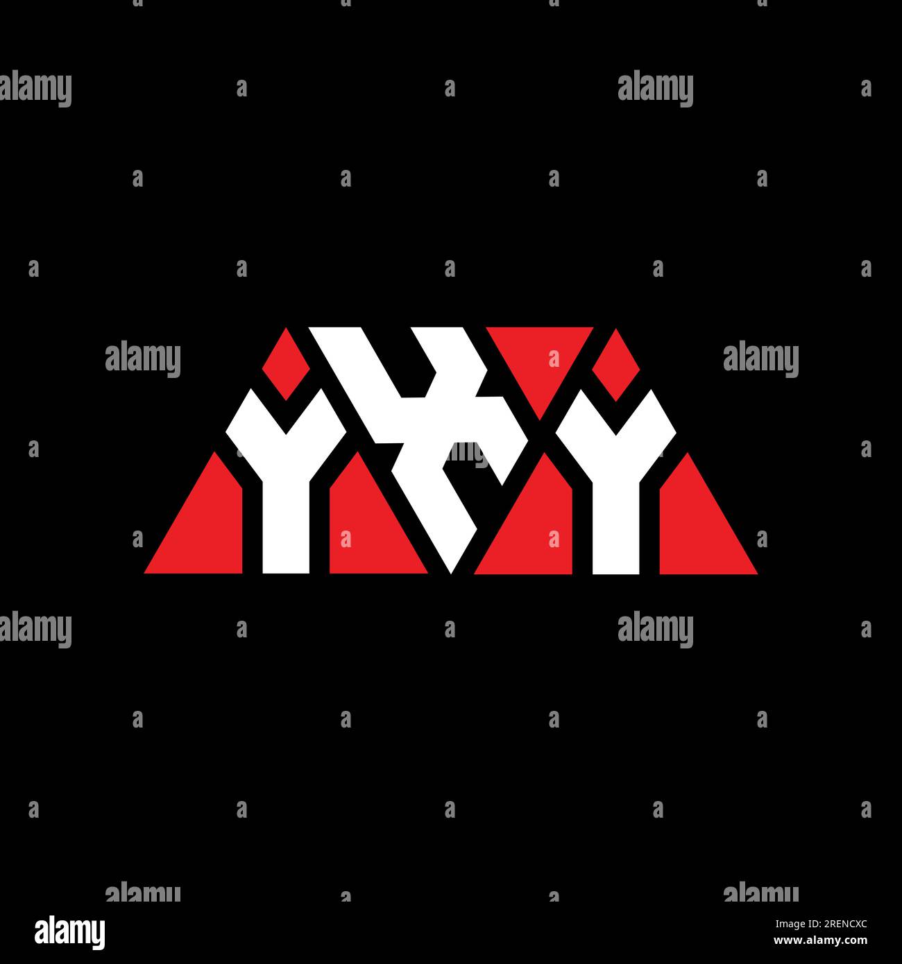 Yxy font Stock Vector Images - Alamy