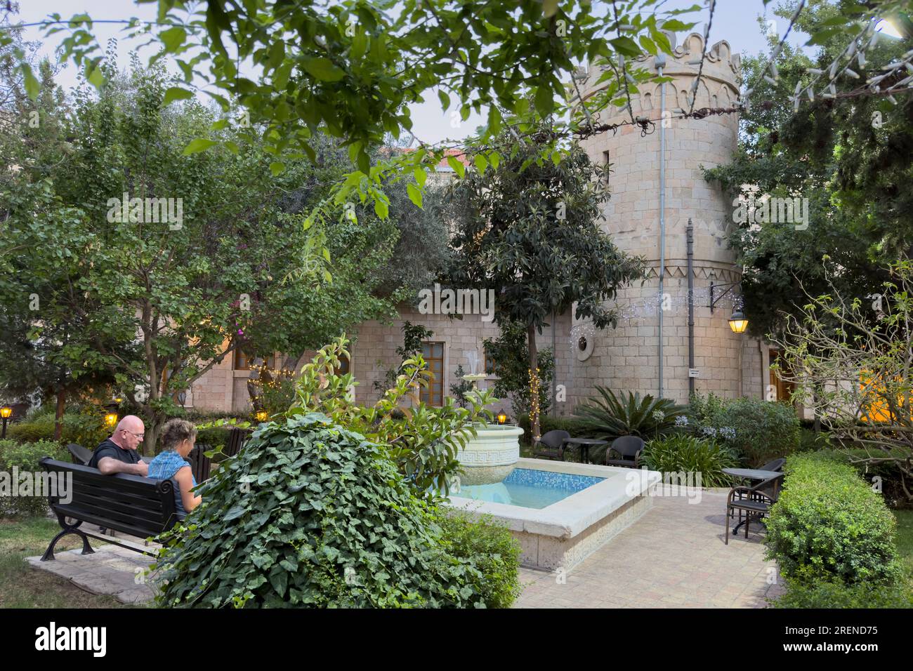 Interior courtyard of Sergei courtyard managed by the (Russian ...