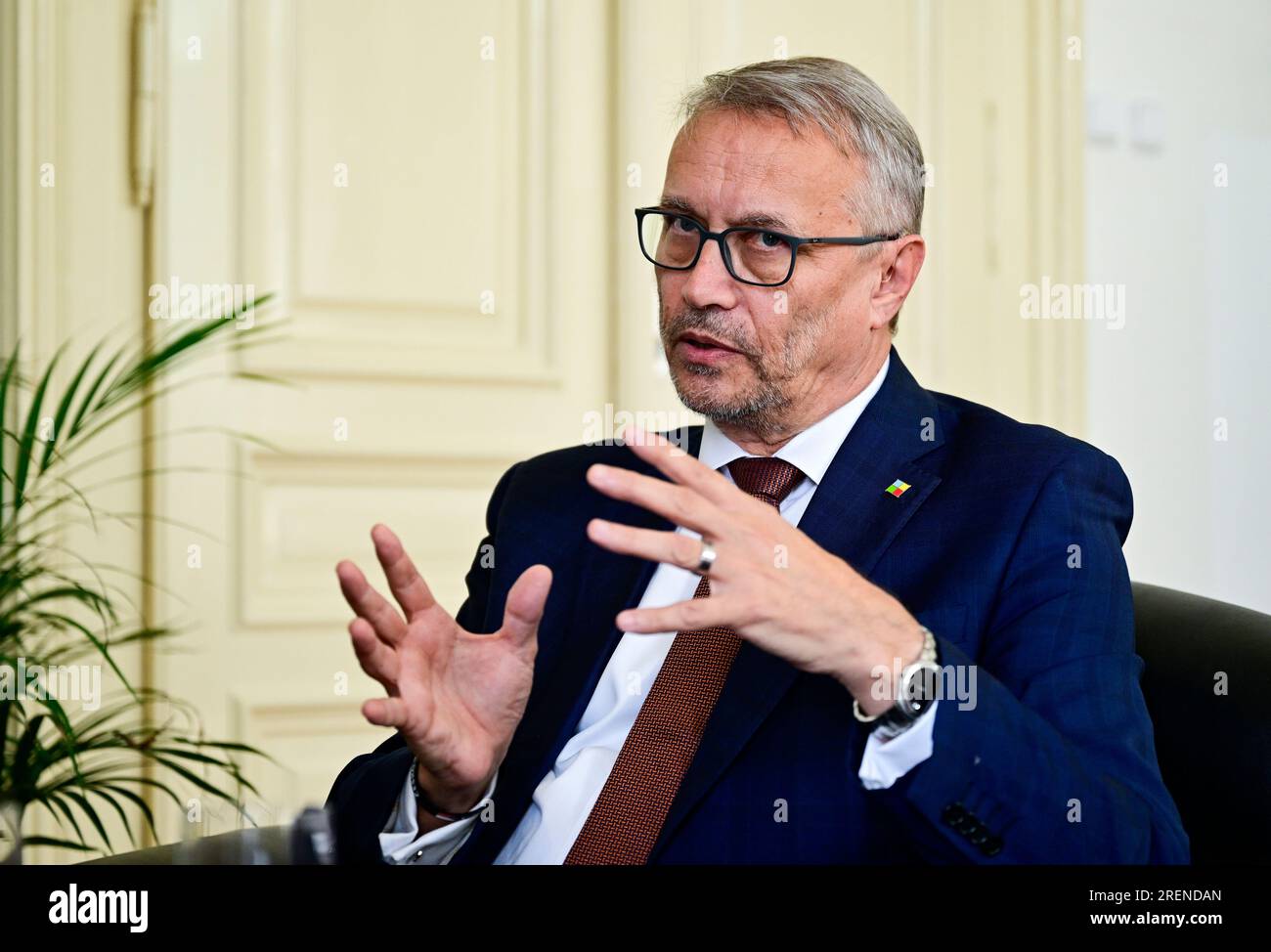 Prague, Czech Republic. 24th July, 2023. Czech European Affairs ...