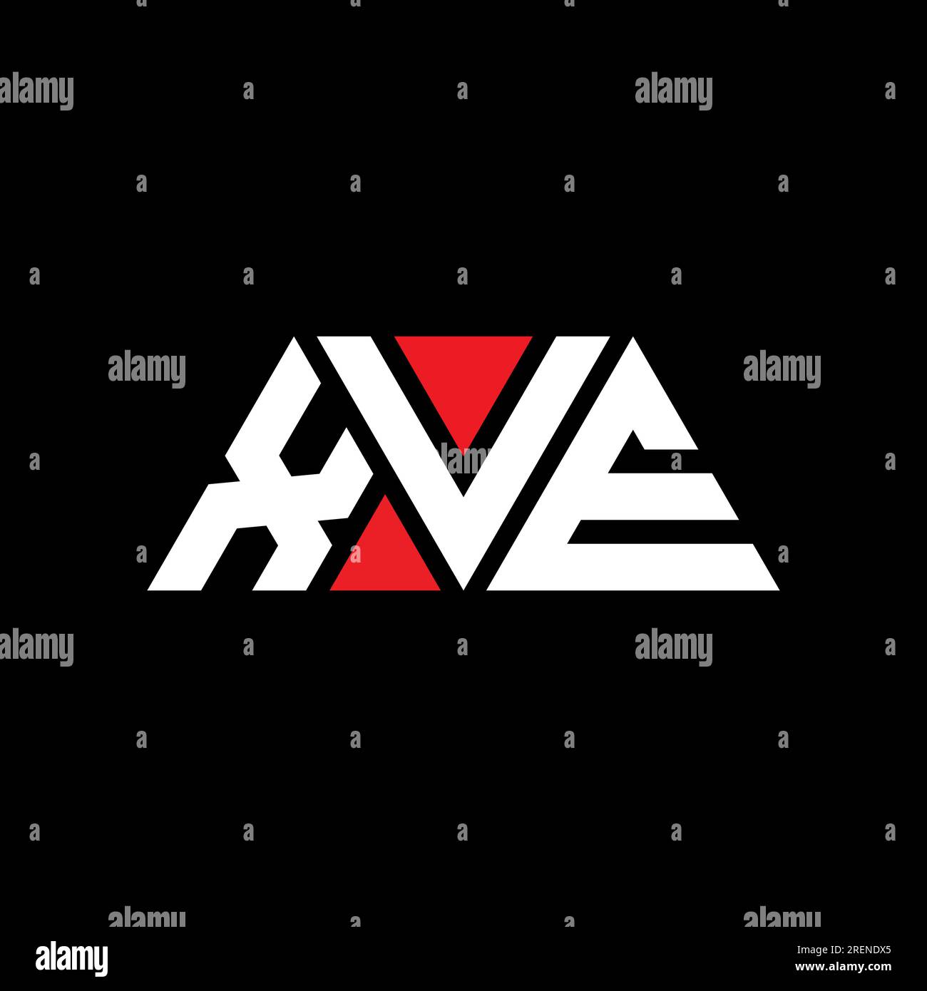 Xve technology logo Stock Vector Images - Alamy