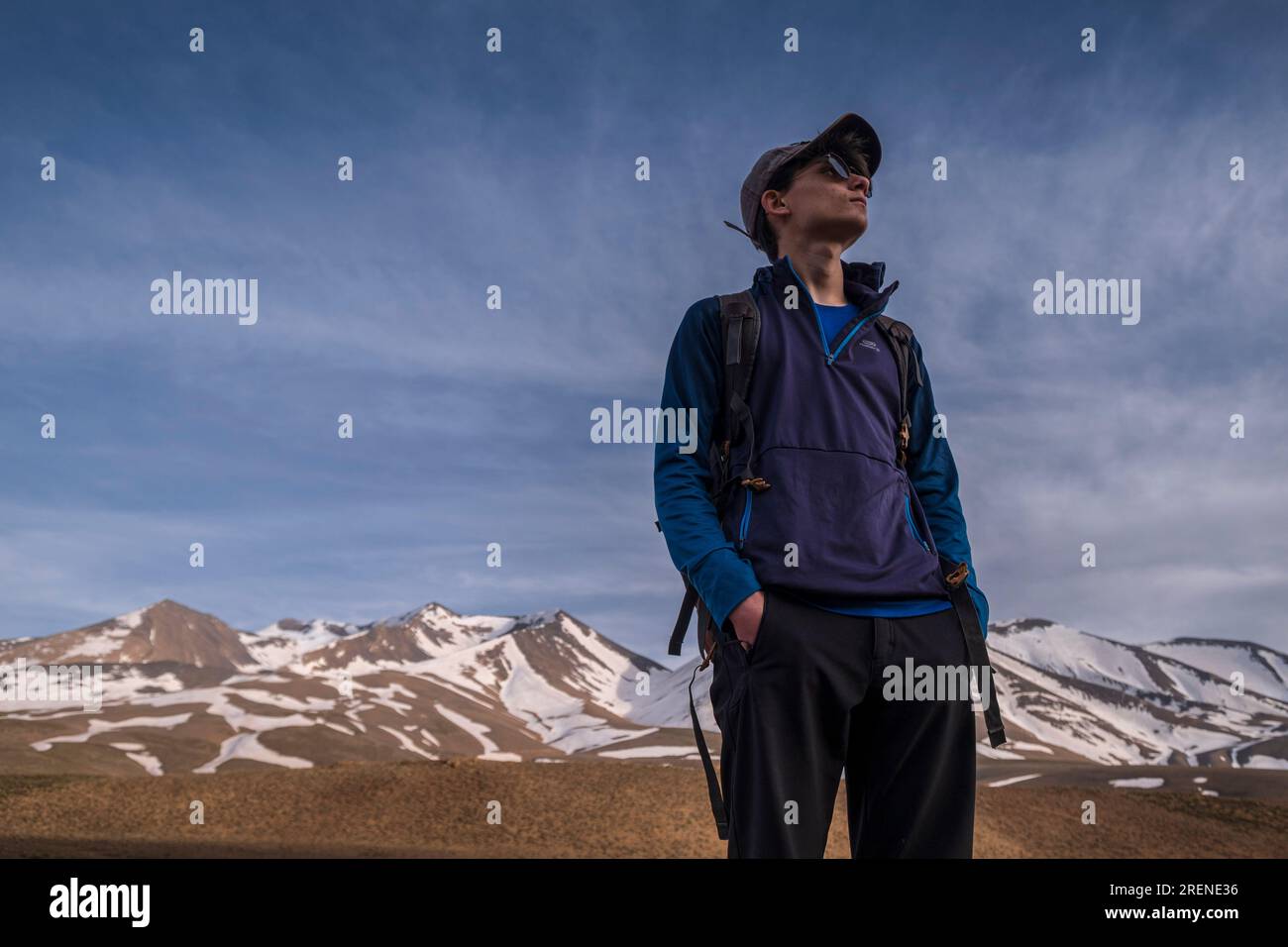 Ighil M'Goun, 4,071 meters, Atlas mountain range, morocco, africa Stock ...