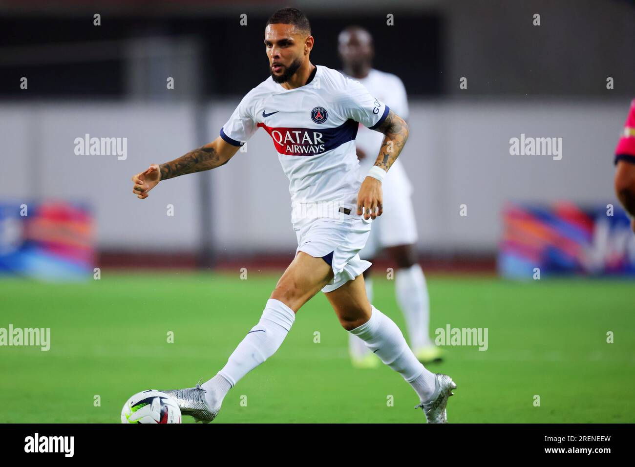 Osaka, Japan. 28th July, 2023. Layvin Kurzawa (PSG) Football/Soccer ...
