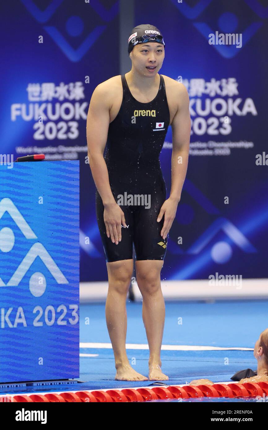 Fukuoka, Japan. 29th July, 2023. Satomi Suzuki (JPN) Swimming : World Aquatics Championships ...