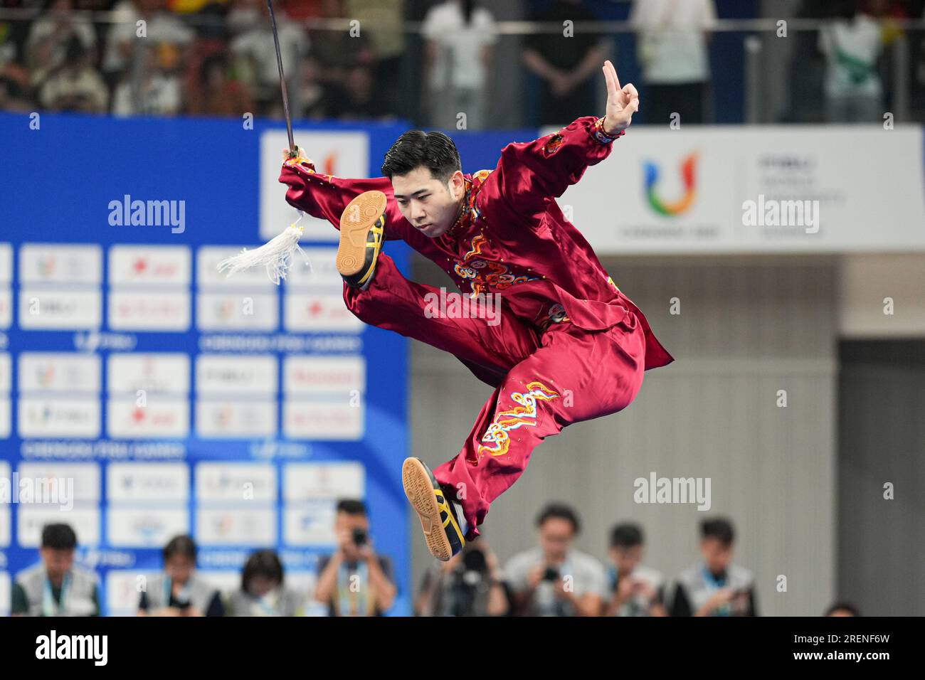 Chengbei Gymnasium, Chengdu, China. 29th July, 2023. Tohma Ebina (JPN ...