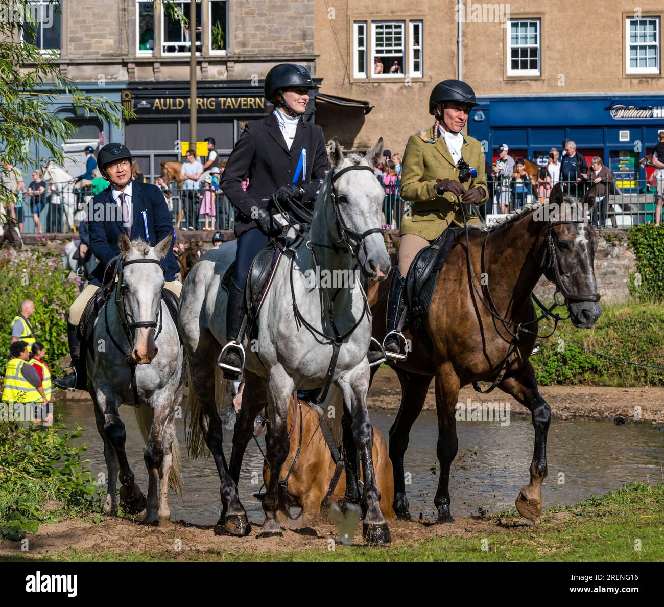 Musselburgh, East Lothian, Scotland, UK, 29th July 2023.. Musselburgh ...