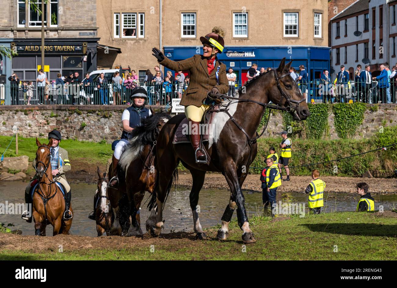 Musselburgh, East Lothian, Scotland, UK, 29th July 2023.. Musselburgh ...