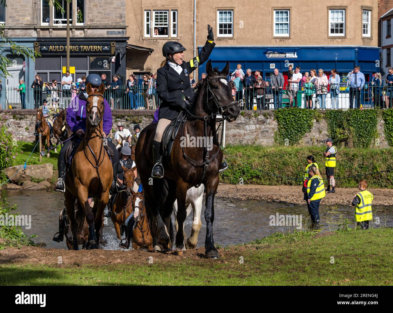 Musselburgh, East Lothian, Scotland, UK, 29th July 2023.. Musselburgh ...