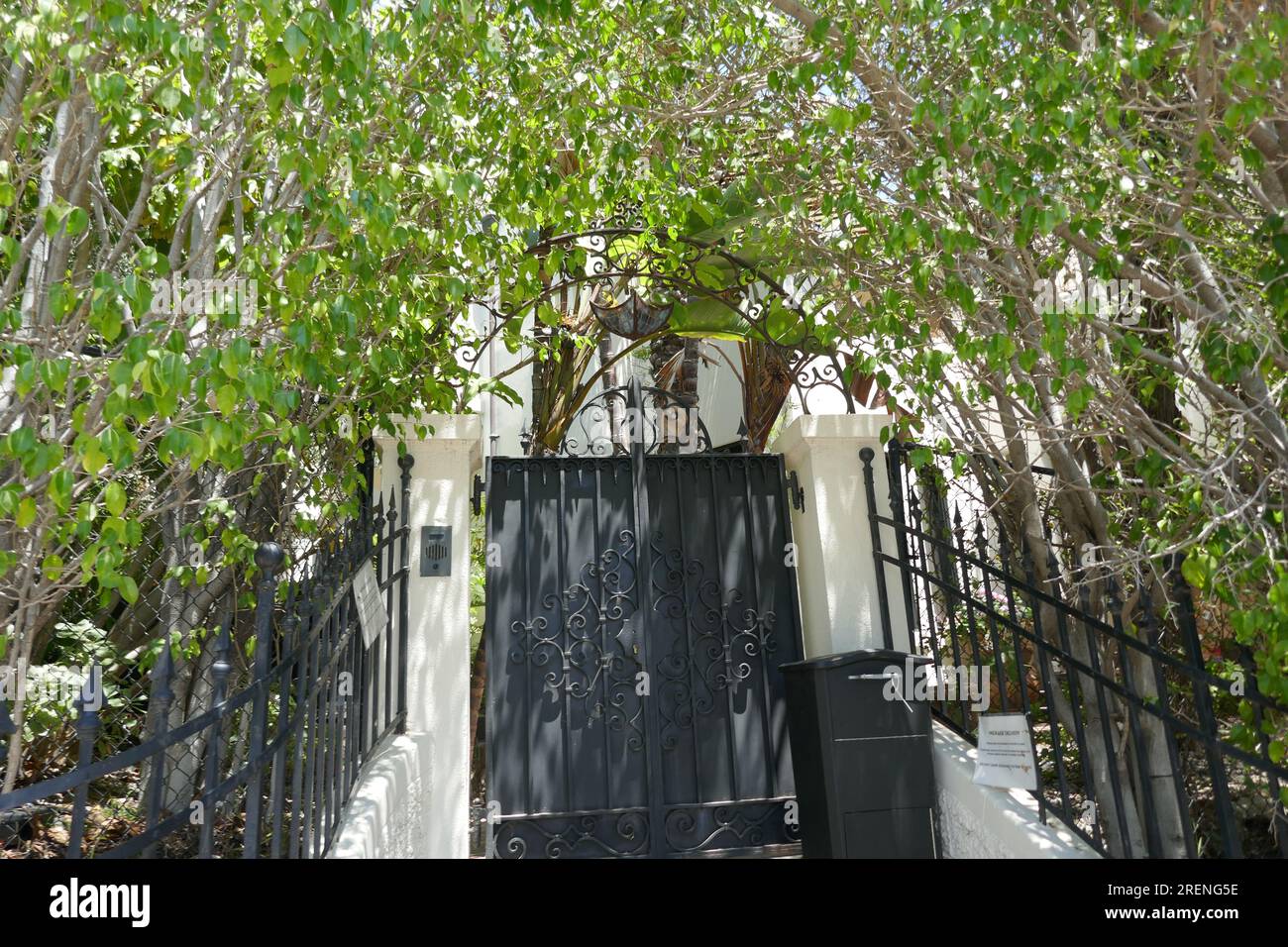 Los Angeles, California, USA 28th July 2023 Moorcrest Historic Home ...