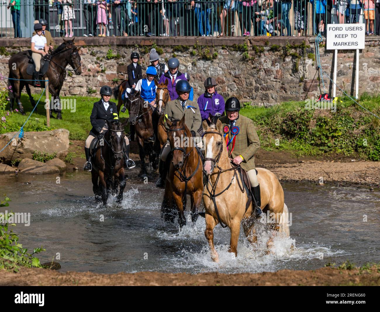 Musselburgh, East Lothian, Scotland, UK, 29th July 2023.. Musselburgh ...