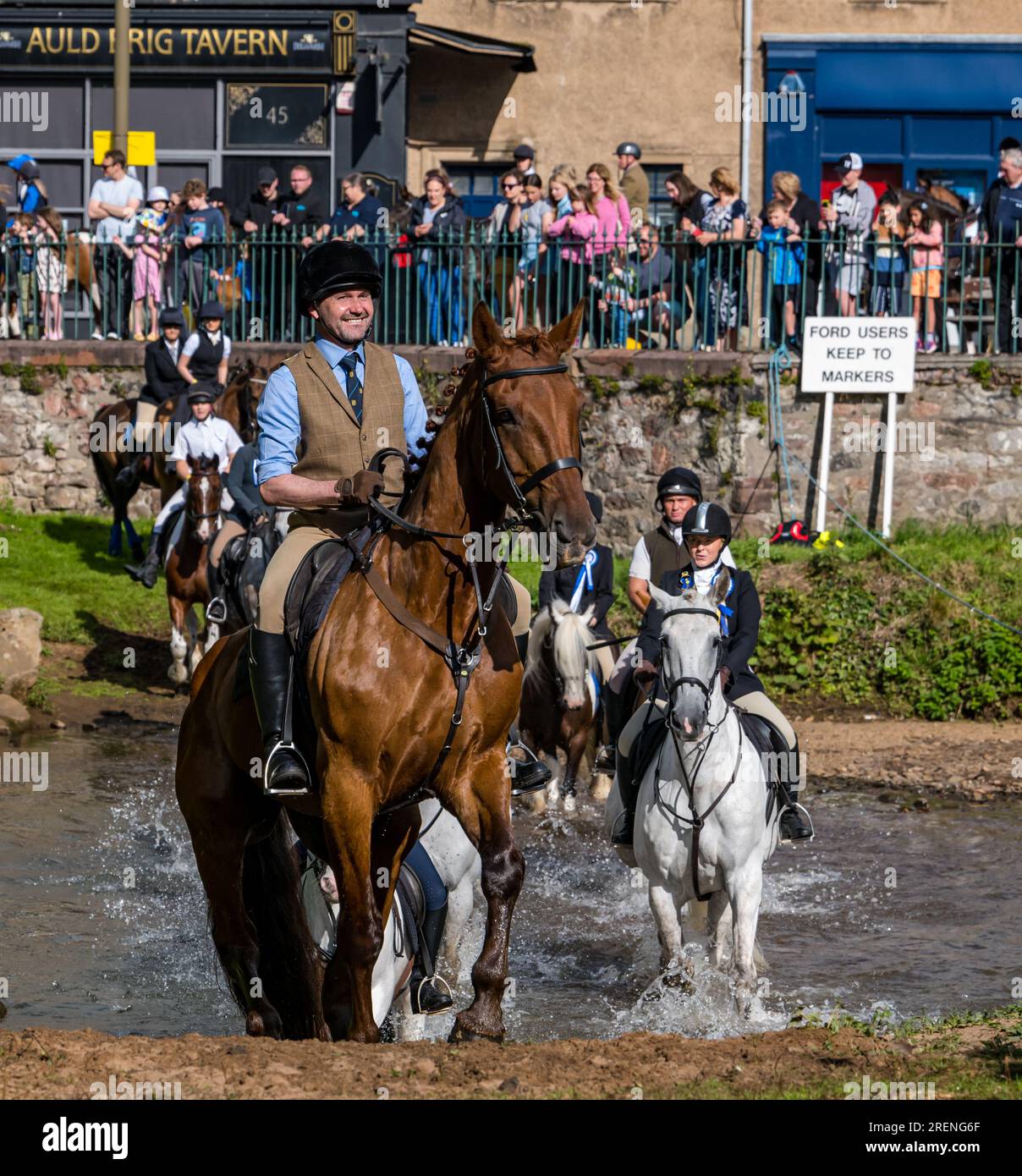 Musselburgh, East Lothian, Scotland, UK, 29th July 2023.. Musselburgh ...