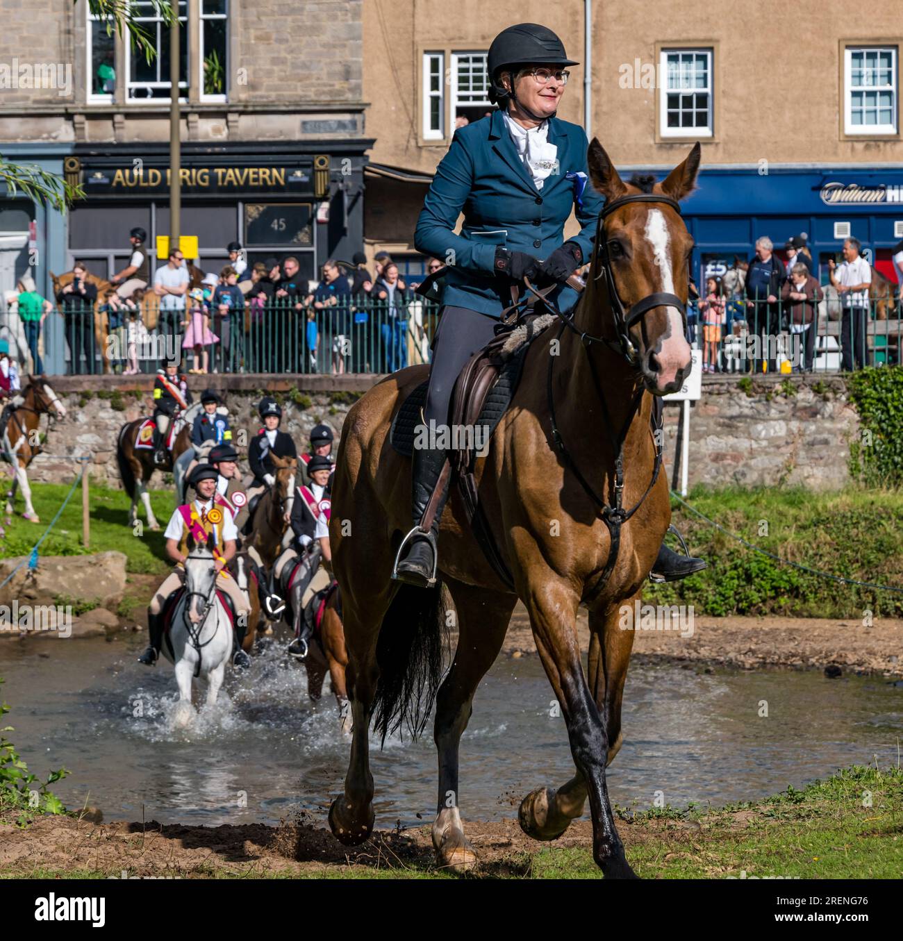 Musselburgh, East Lothian, Scotland, UK, 29th July 2023.. Musselburgh ...