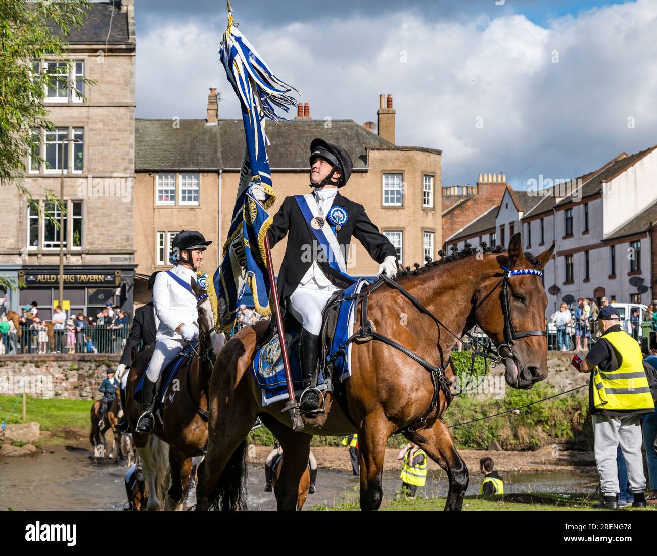 Musselburgh, East Lothian, Scotland, UK, 29th July 2023.. Musselburgh ...