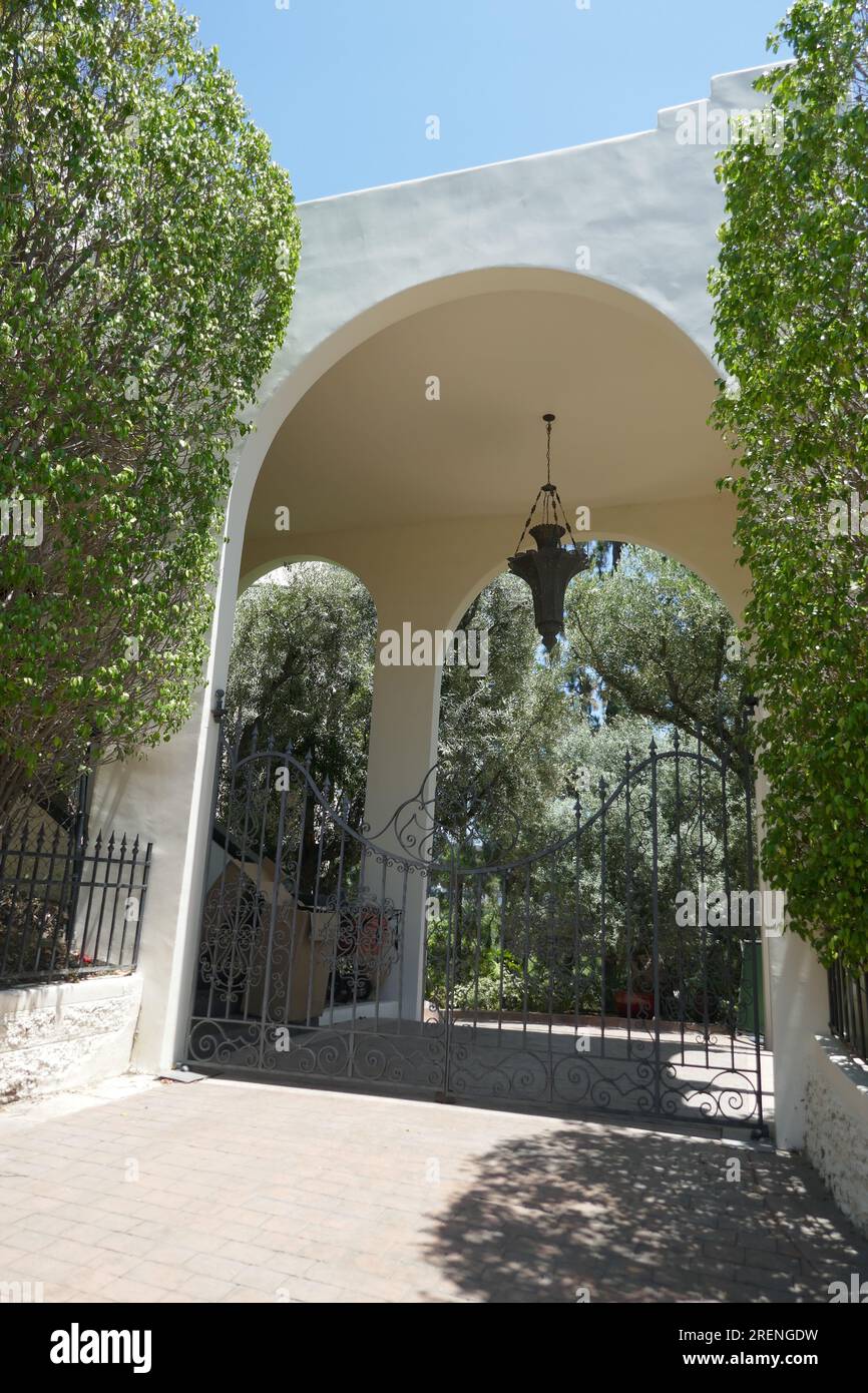 Los Angeles, California, USA 28th July 2023 Moorcrest Historic Home ...