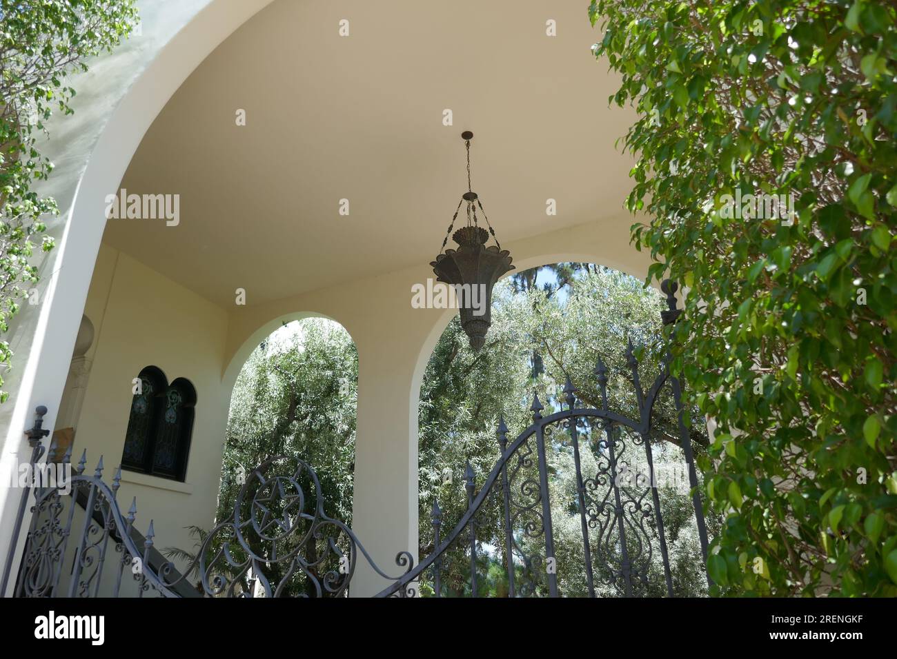 Los Angeles, California, USA 28th July 2023 Moorcrest Historic Home ...