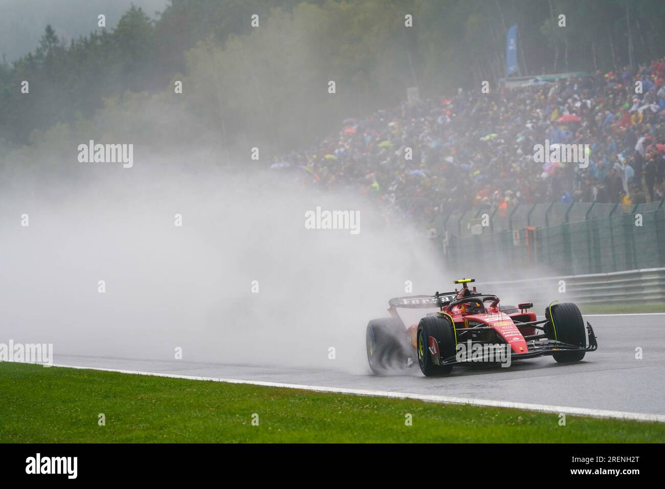 Circuit de Spa-Francorchamps, Stavelot, Belgium, July 28, 2023, Carlos ...