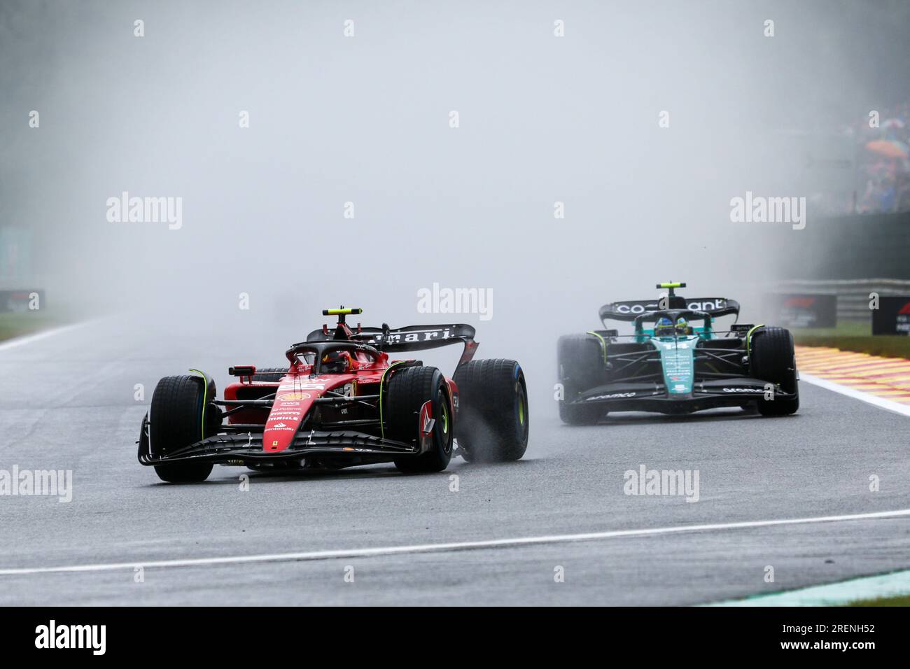 Circuit de Spa-Francorchamps, Stavelot, Belgium, July 28, 2023, Carlos ...