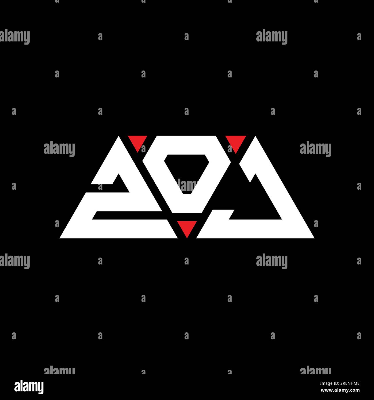 Zoj business logo Stock Vector Images - Alamy